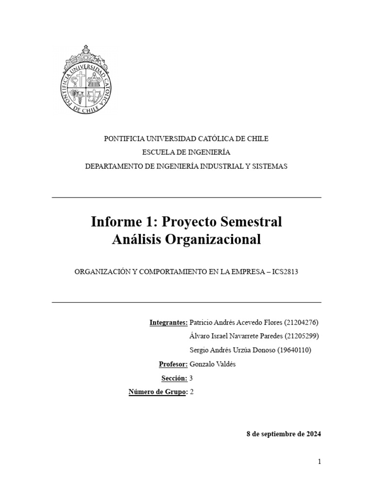 Entrega 1 Proyecto Orga | PDF | Inclusión (Educación) | Aprendizaje