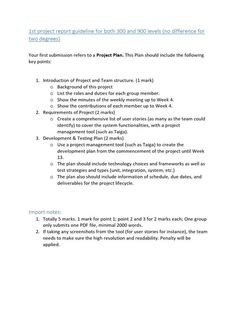 Project Report Guide for Students | PDF | Computers | Technology ...