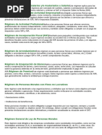 Régimen Fiscal 601 y 603: Obligaciones | PDF | Impuesto sobre la renta ...