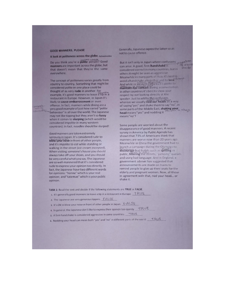 Reading Comprehension Pdf