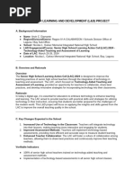 DepEd Format of A Project Proposal For Innovation in Schools | PDF ...