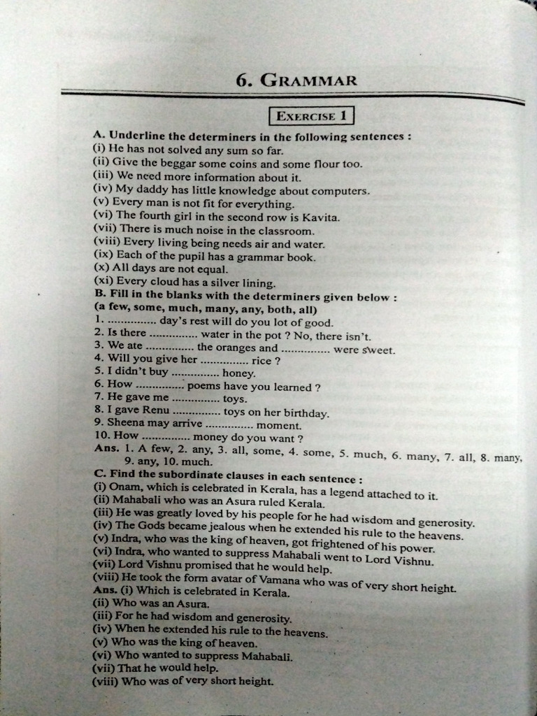 Eng Grammer Pratice Sheet | PDF
