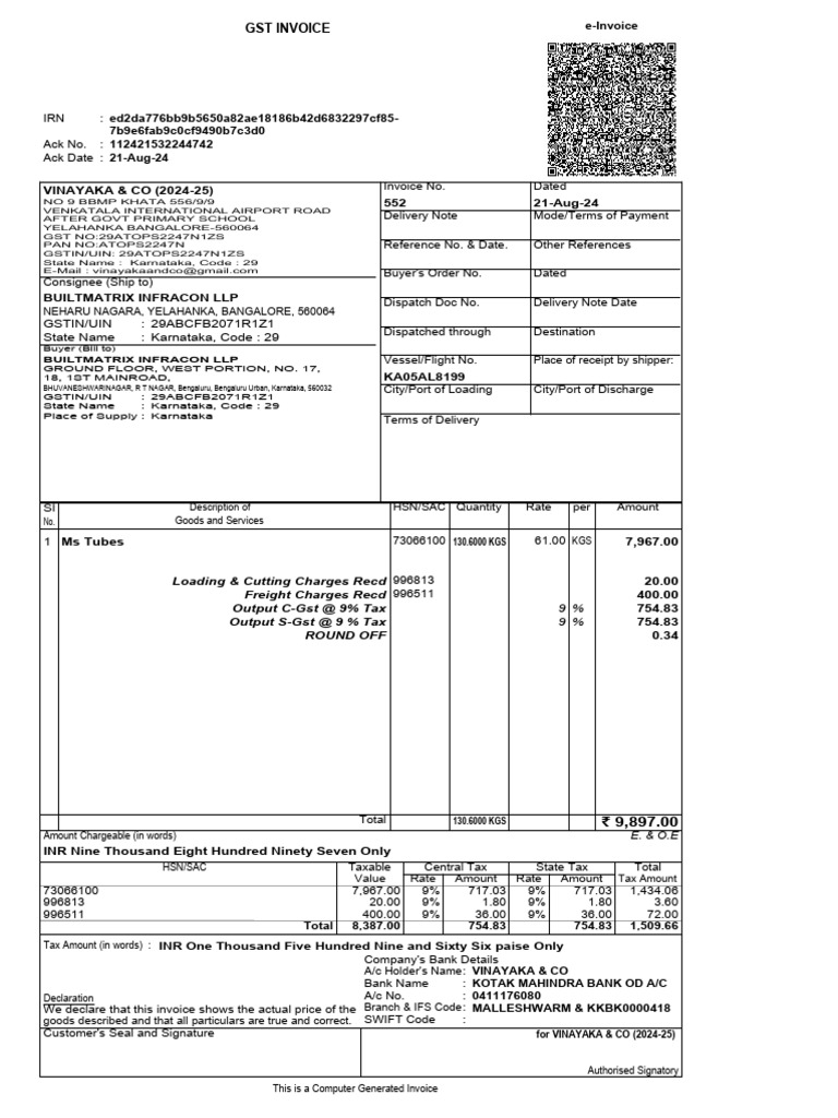 Steel Test Certificate | PDF | Invoice | Payments