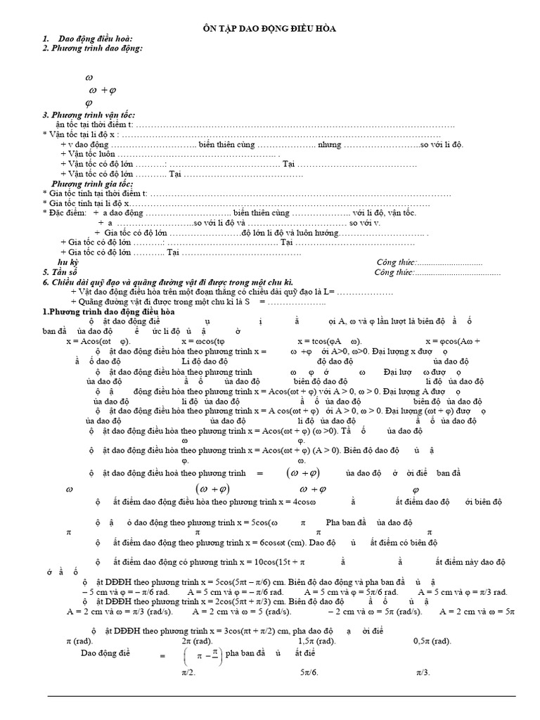 Dai Cuong Dao Dong Dieu Hoa | PDF