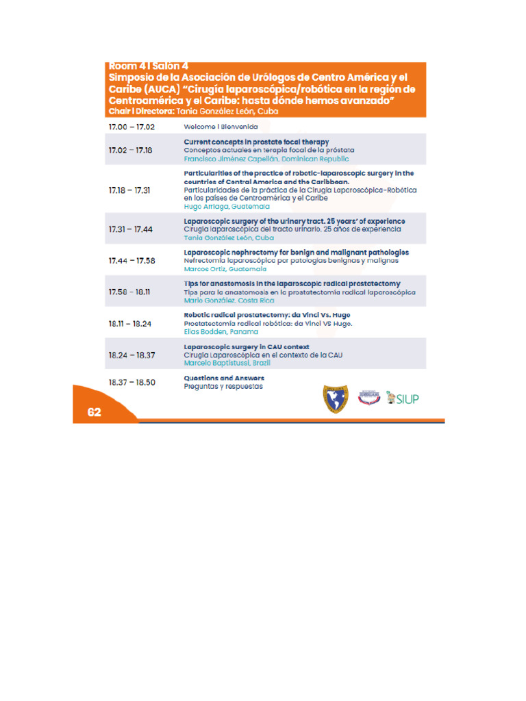 Programa Publicado Simposio Auca Cau 2024 | PDF