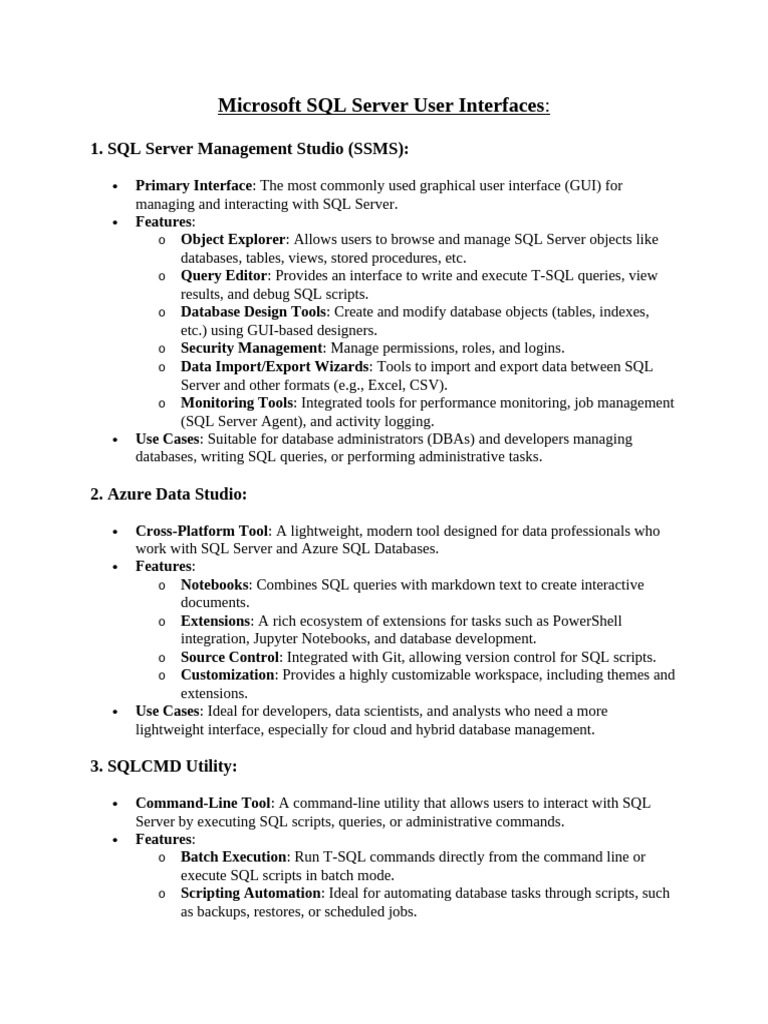 Rdbms Unit IV Notes | PDF | Microsoft Sql Server | Databases Rdbms Unit IV Notes | PDF | Microsoft Sql Server | Databases