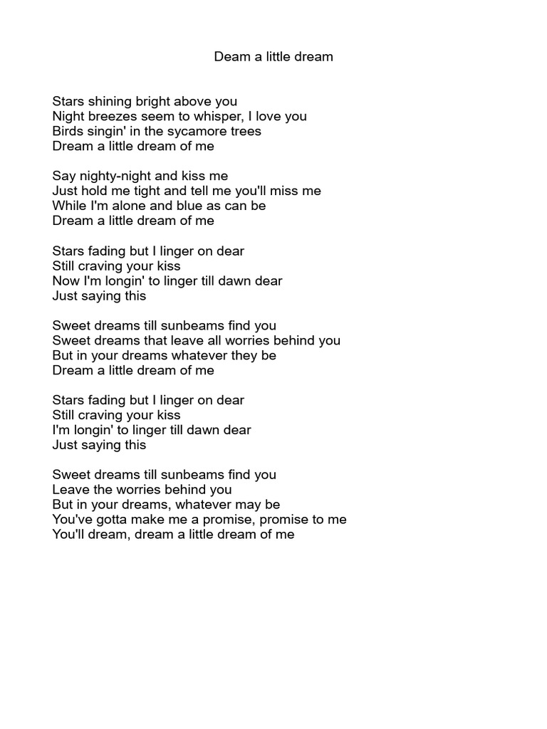 Classic Jazz Song Lyrics Collection | PDF