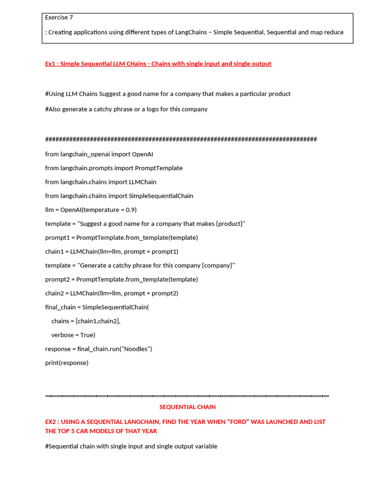 Lab7 LLM Chains | PDF | Computational Neuroscience | Applied Mathematics