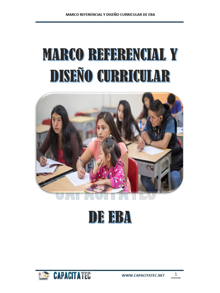 Módulo 4 - Marco Referencial y Diseño Curricular de Eba | PDF | Aprendizaje | Educación primaria
