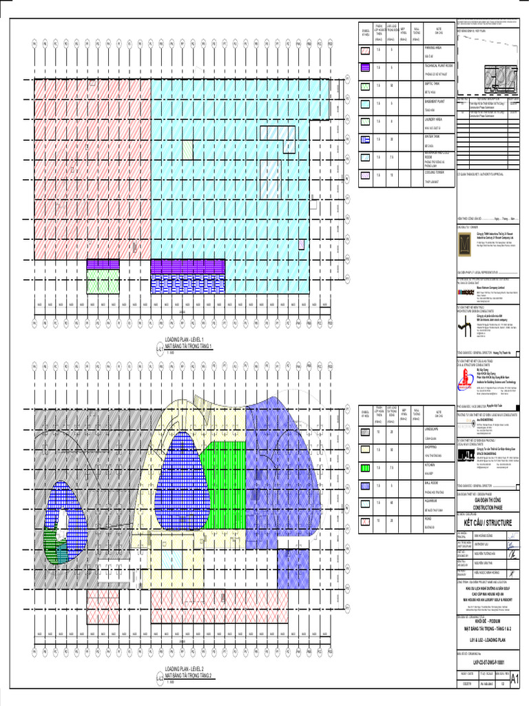 LKP-CD-ST-DWG-P-10001 - L01 & L02 - Loading Plan | PDF
