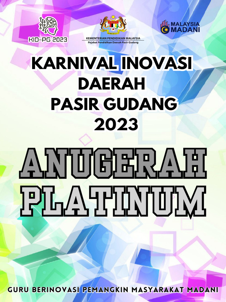 ANUGERAH PLATINUM PLAQUE TEMPLATE (210 × 297mm) | PDF | Seni ...
