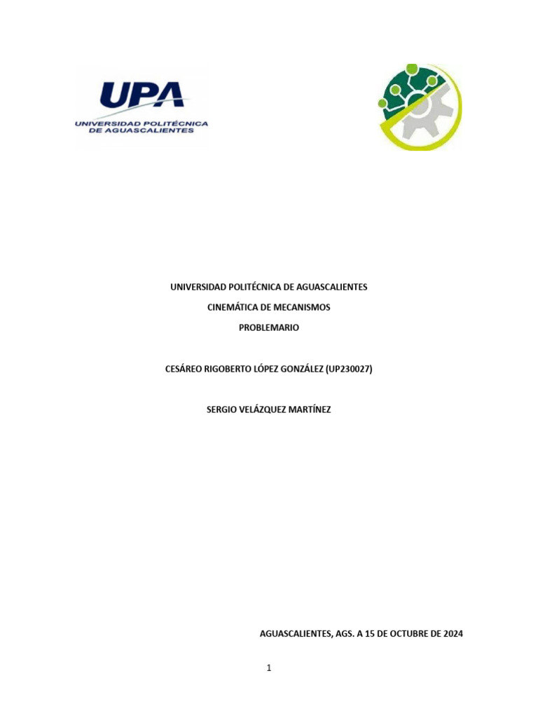 Problemario U2 | PDF