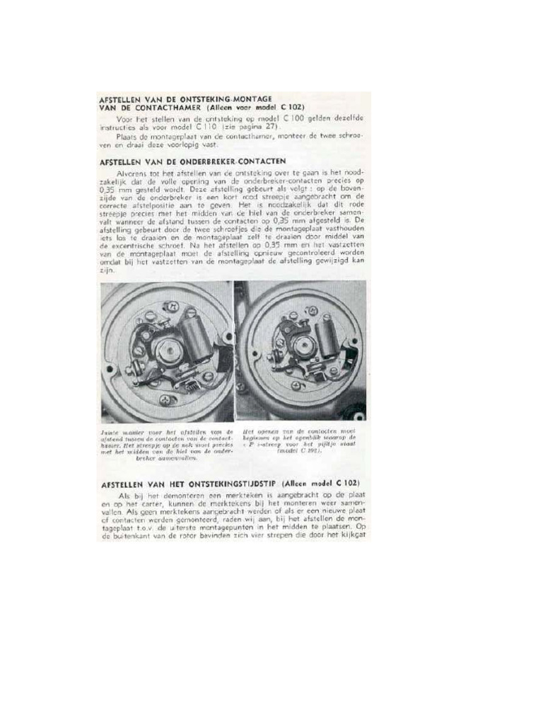 Honda c100 c102 c110 c114 Manualshop kb-20 | PDF