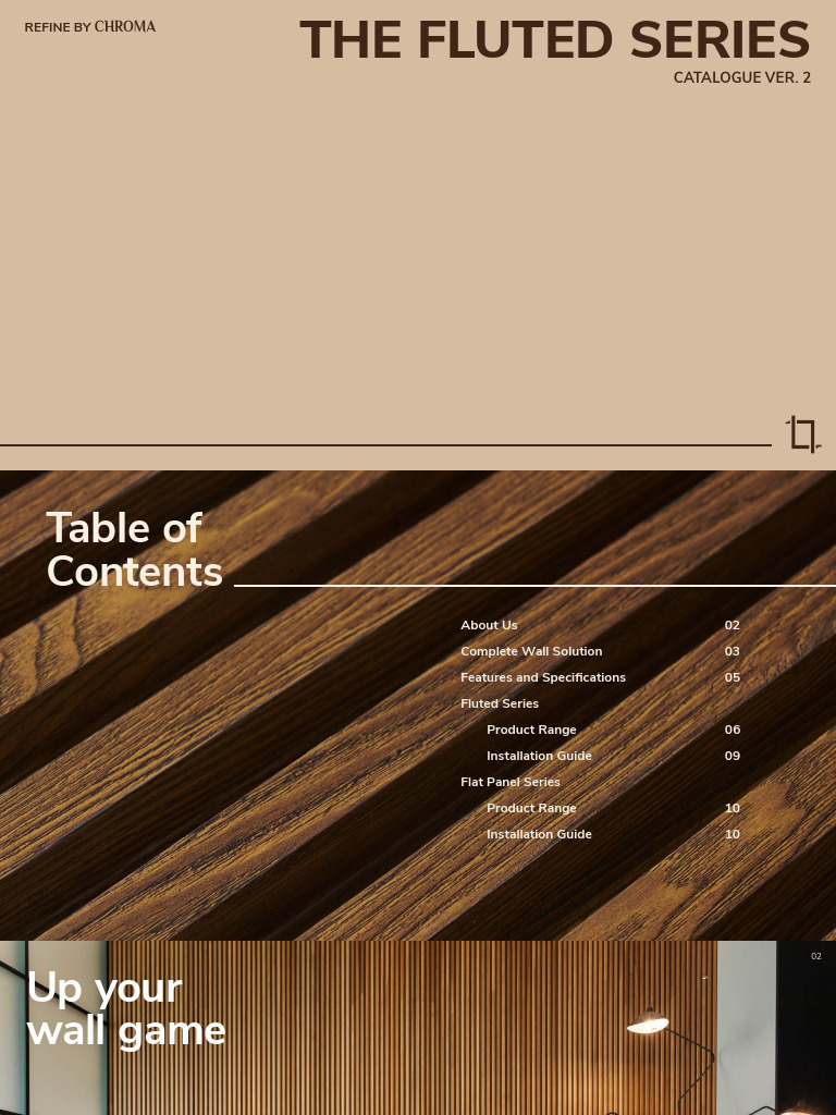 Fluted 2 | PDF | Wood | Wall