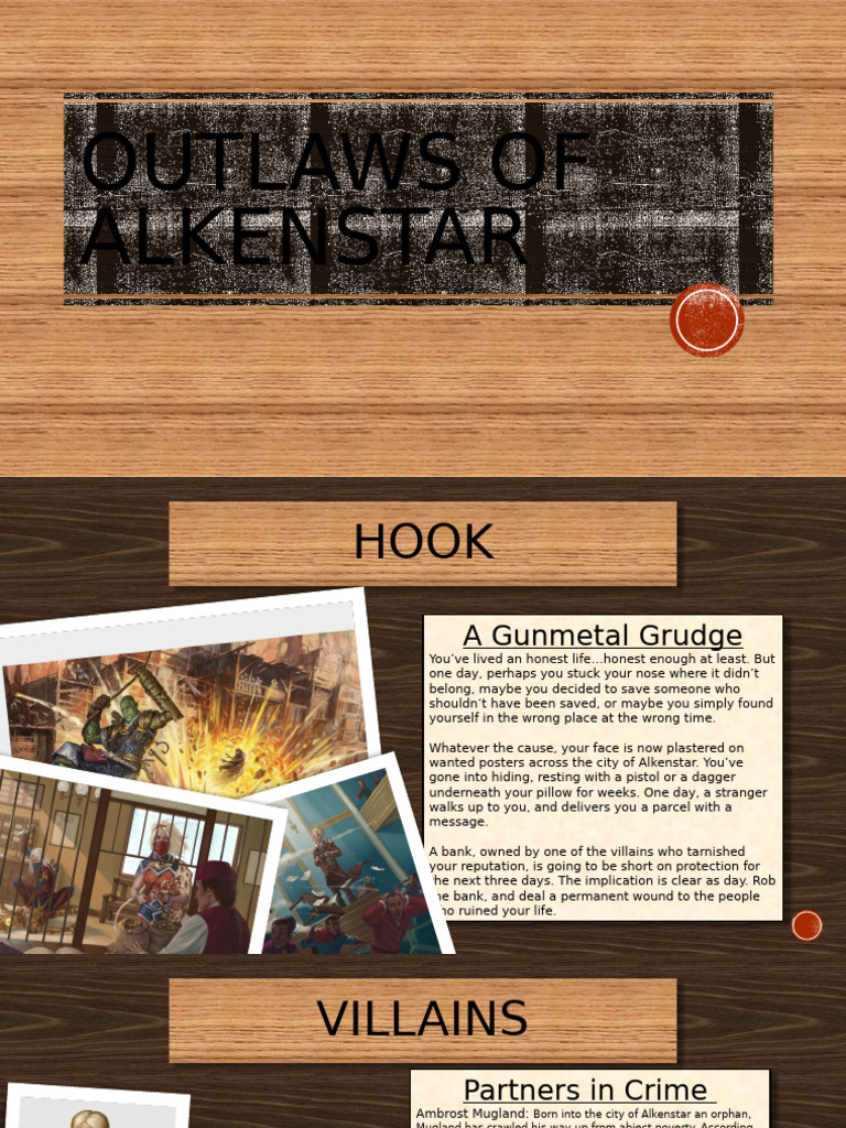 Outlaws of Alkenstar | PDF | General Fiction