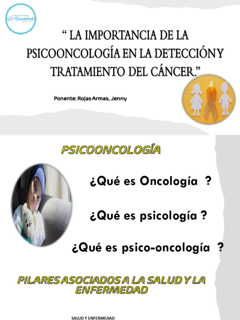 Capacitacion Psico - Oncologia | PDF | Oncología | Sicología