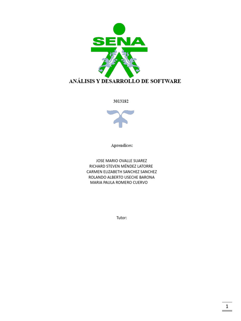 Documento Identificando La Metodología Para El Proyecto de Desarrollo de Software | PDF ...