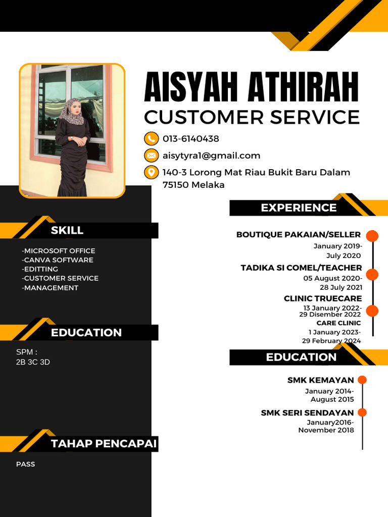 Aisyah Athirah's Professional Profile | PDF