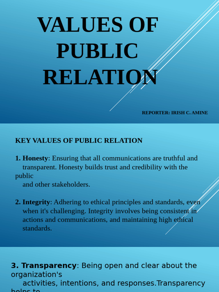 Public Relation Report | PDF