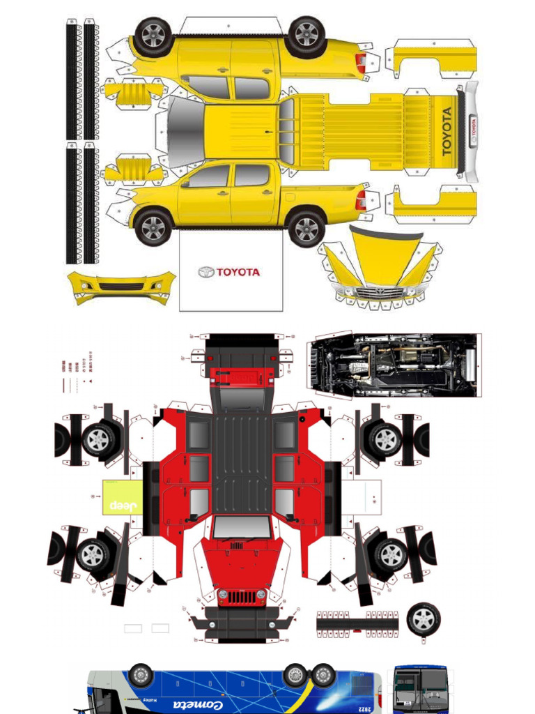 Papercraft Hilux | PDF