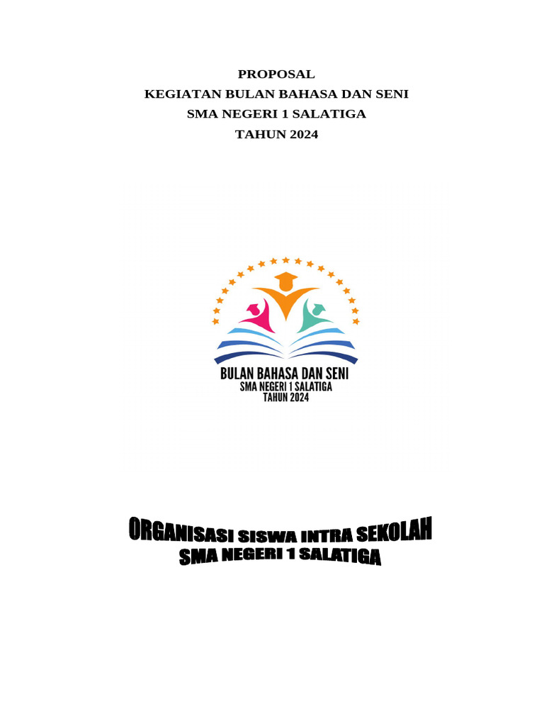 Proposal Bulan Bahasa 2024 Neww | PDF