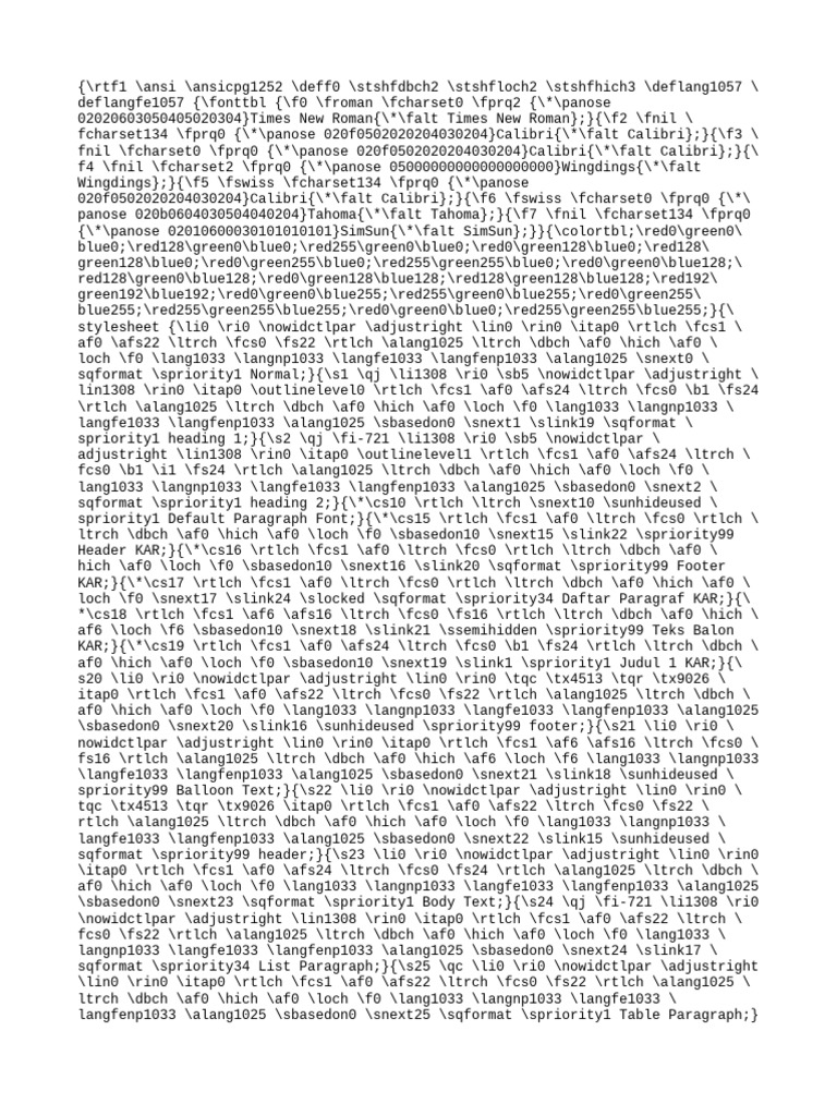 BAB IV DAN V NURUL Docx Revisi FC-1 | PDF | Html | Hyperlink