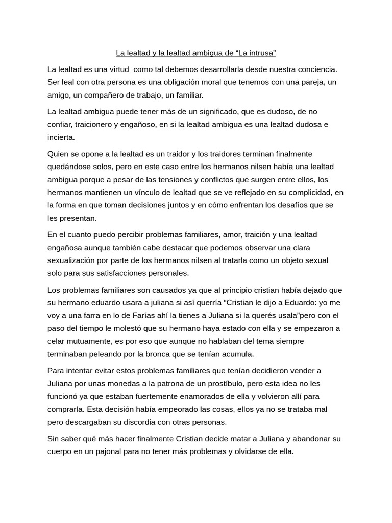 Matii | PDF | Lealtad