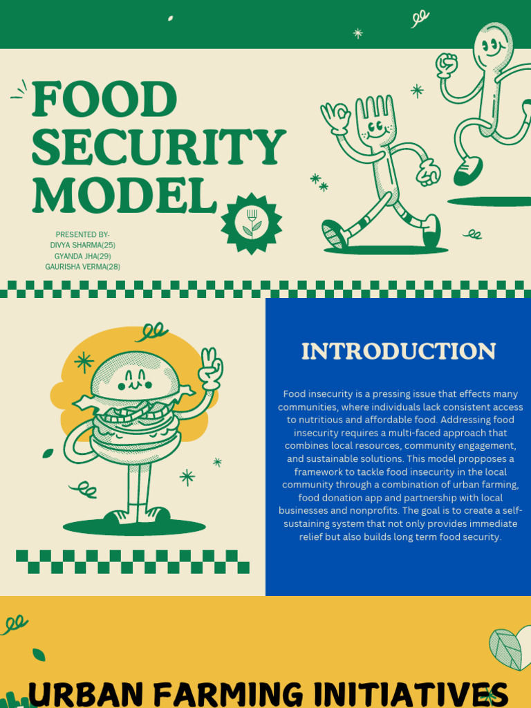 Community Food Security Model | PDF