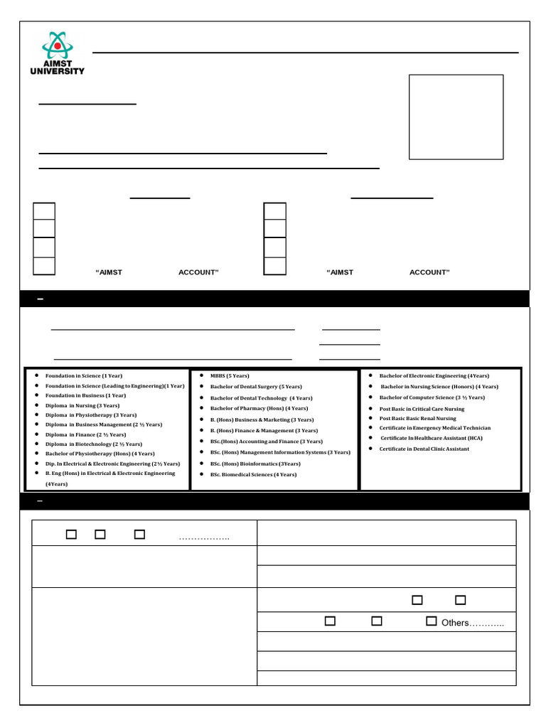 Application Form 2023 | PDF