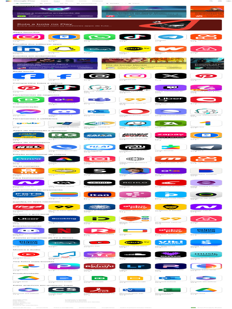 Apps Android No Google Play 18 OCT XX4 APPS | PDF | Aplicativo para celular | Programas