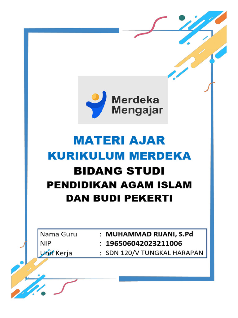 Materi Ajar Pai Kumer | PDF