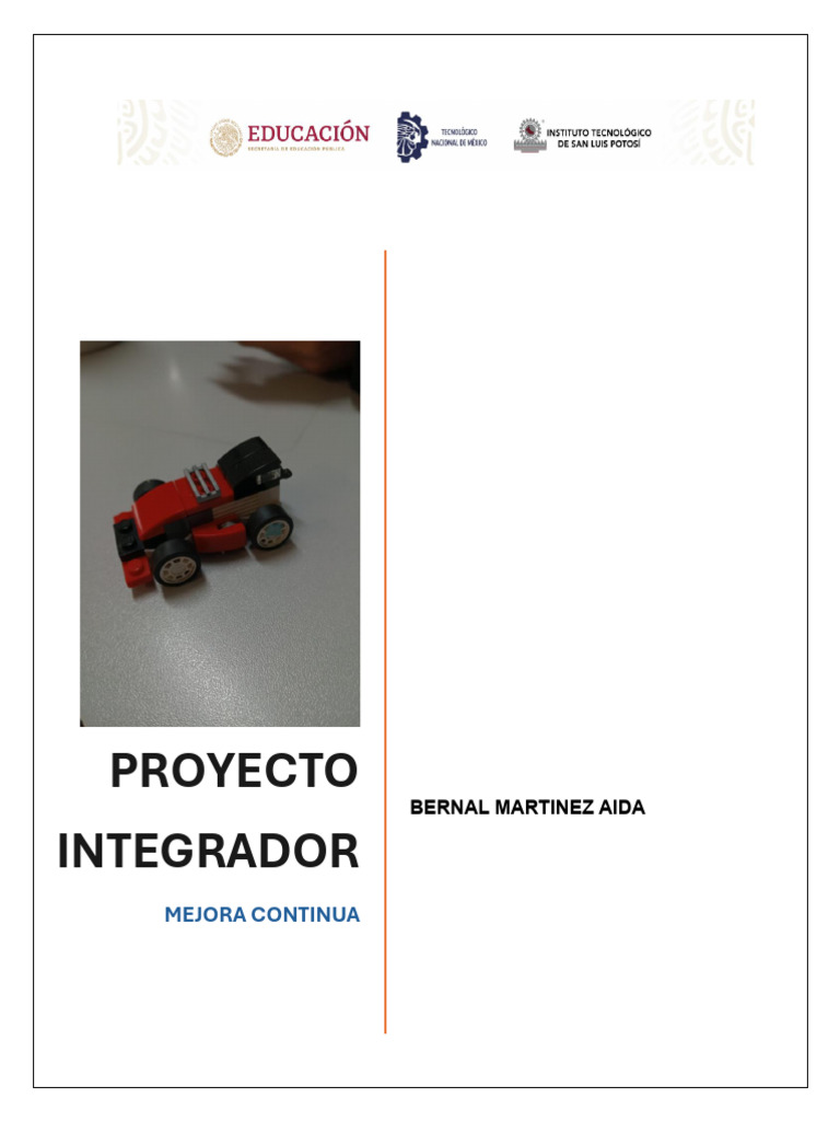 Proyecto Kaizen: Mejora Continua en LEGO F1 | PDF | Calidad (comercial ...