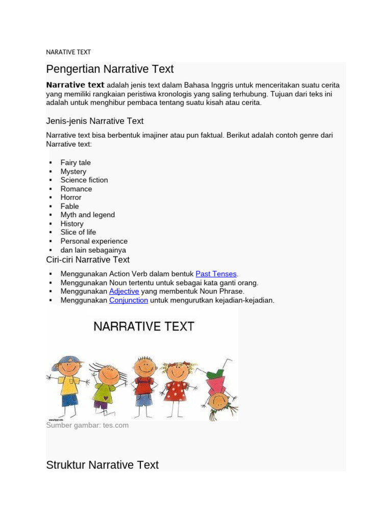 Narative Text | PDF