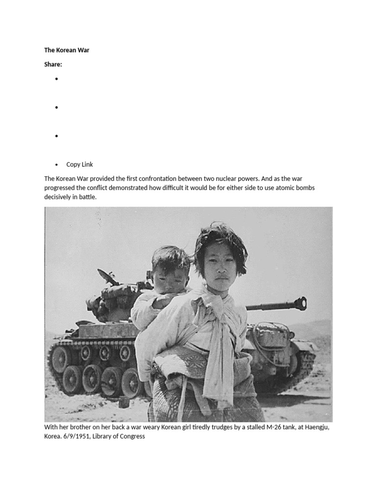 The Korean War | PDF