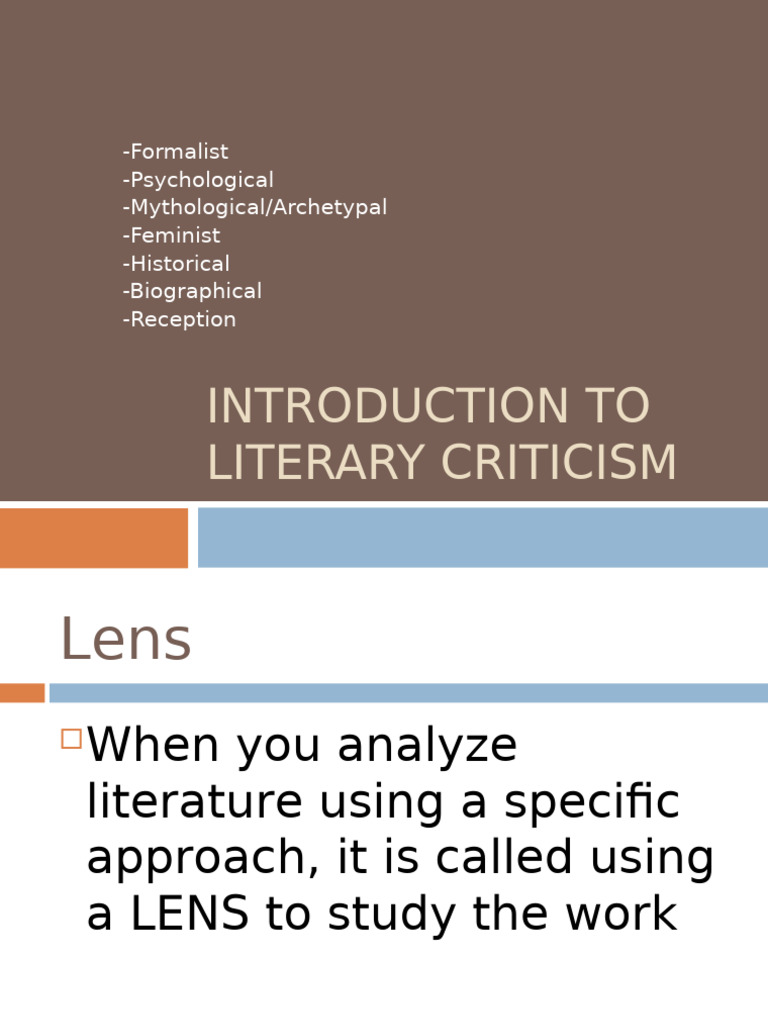 Introduction To Literary Criticism-5 | PDF | Id | Psychology