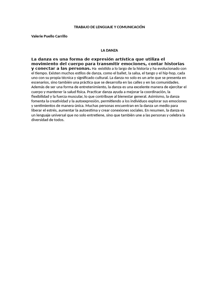 Lenguaje y Comunicación - Formativa 1 | PDF