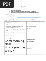 Grade R Lesson Plan Template | PDF | Educational Assessment | Reading ...