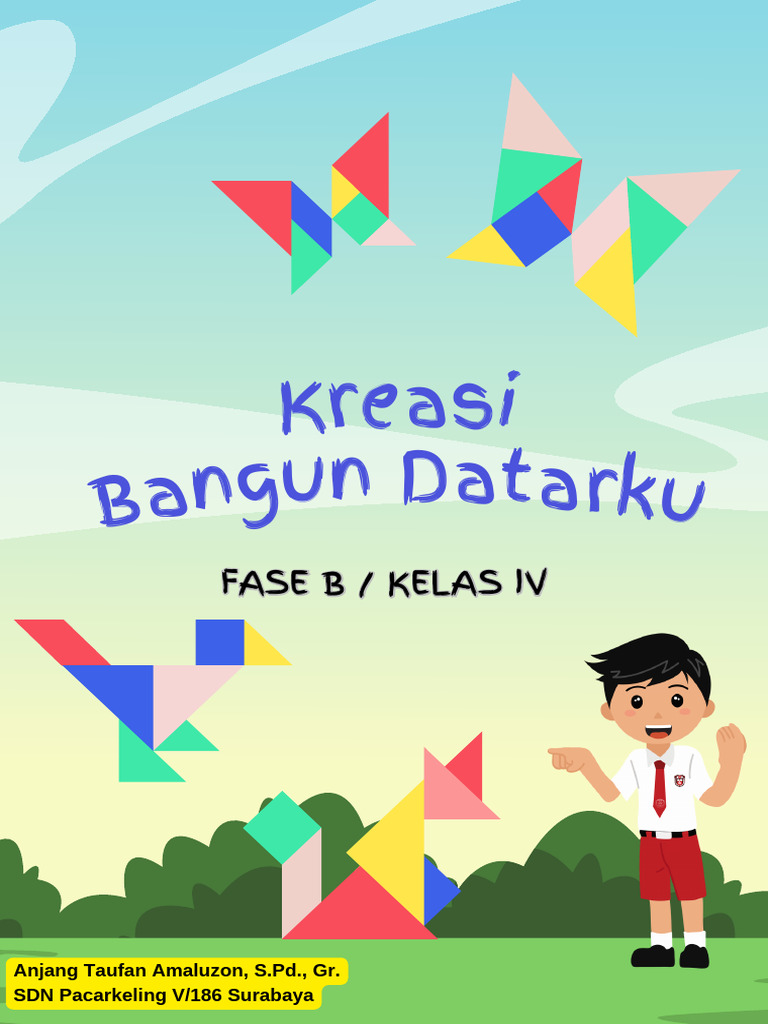 Modul Ajar Matematika - Kreasi Bangun Datarku - Fase B | PDF