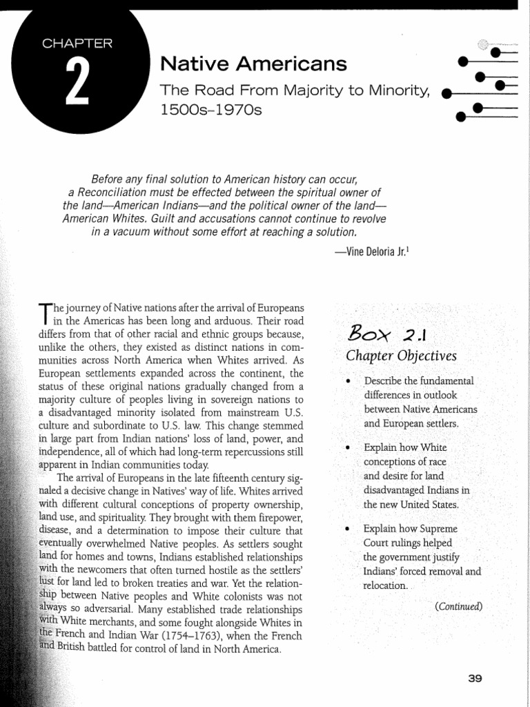 Native American History: 1500s-1970s | PDF | Native Americans In The ...