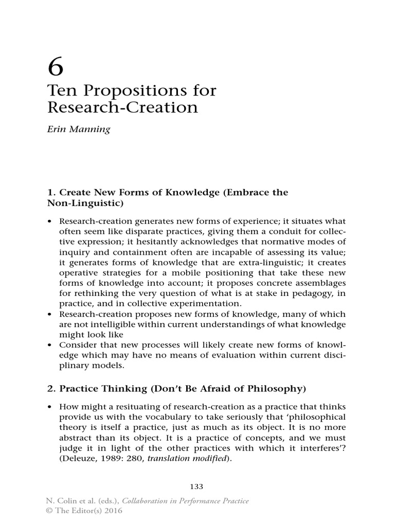 creation | PDF | Experience | Thought