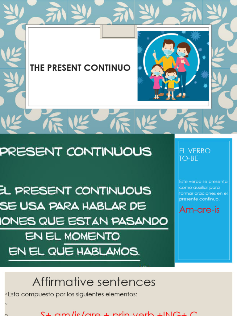 The Present Continuo.pptx | PDF