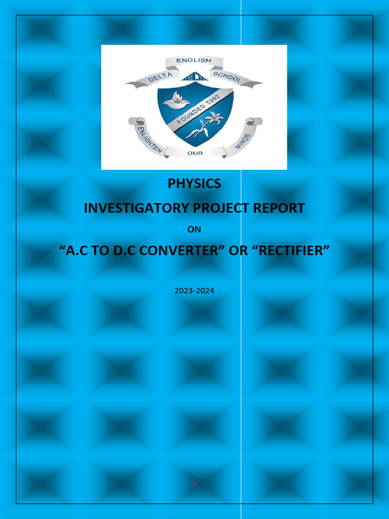physics asd1 | PDF | Rectifier | Direct Current