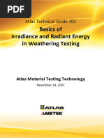 UV Light Intensity Units and Units Conversion | PDF | Watt | Ultraviolet