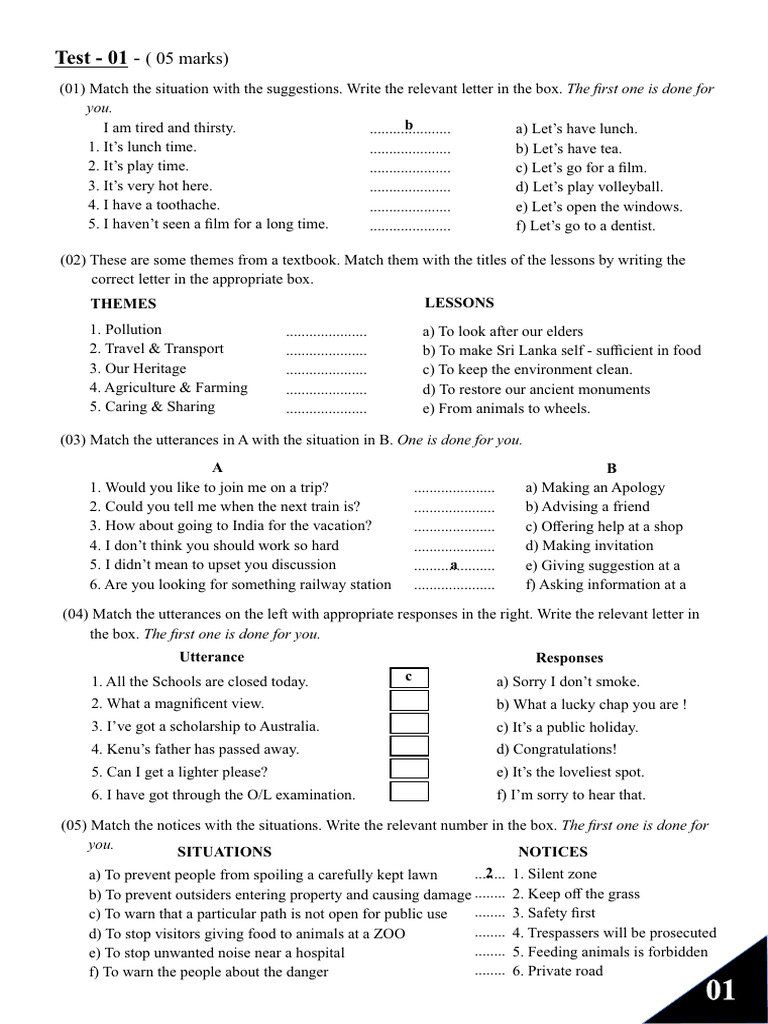 Grade 11 - English Model Question Set Tute | PDF | Foreign Language Studies | Home & Garden