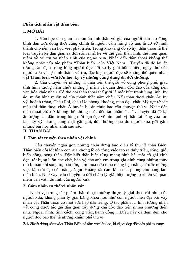 ND Ôn Tập Gk1 Văn 10 | PDF