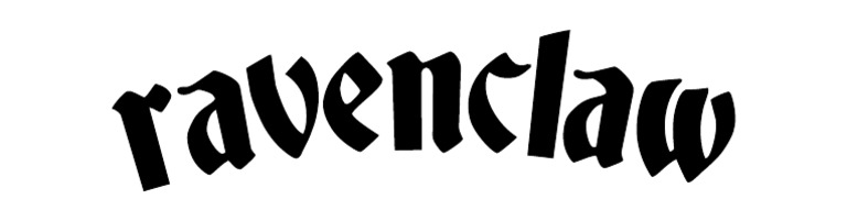 Ravenclaw Font | PDF