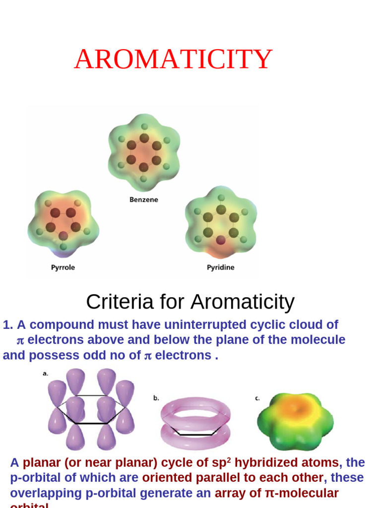 Aromaticity 2019 | PDF | Aromaticity | Molecular Orbital