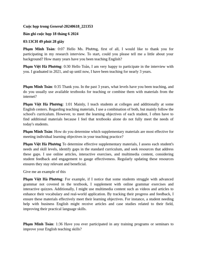 sample inter 1 | PDF | Teaching Method | Artificial Intelligence