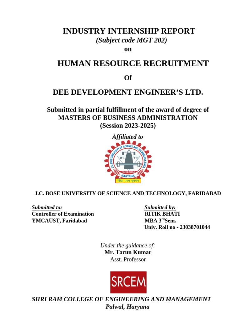 Starting Page Training Report | PDF | Organizational Culture | Employment