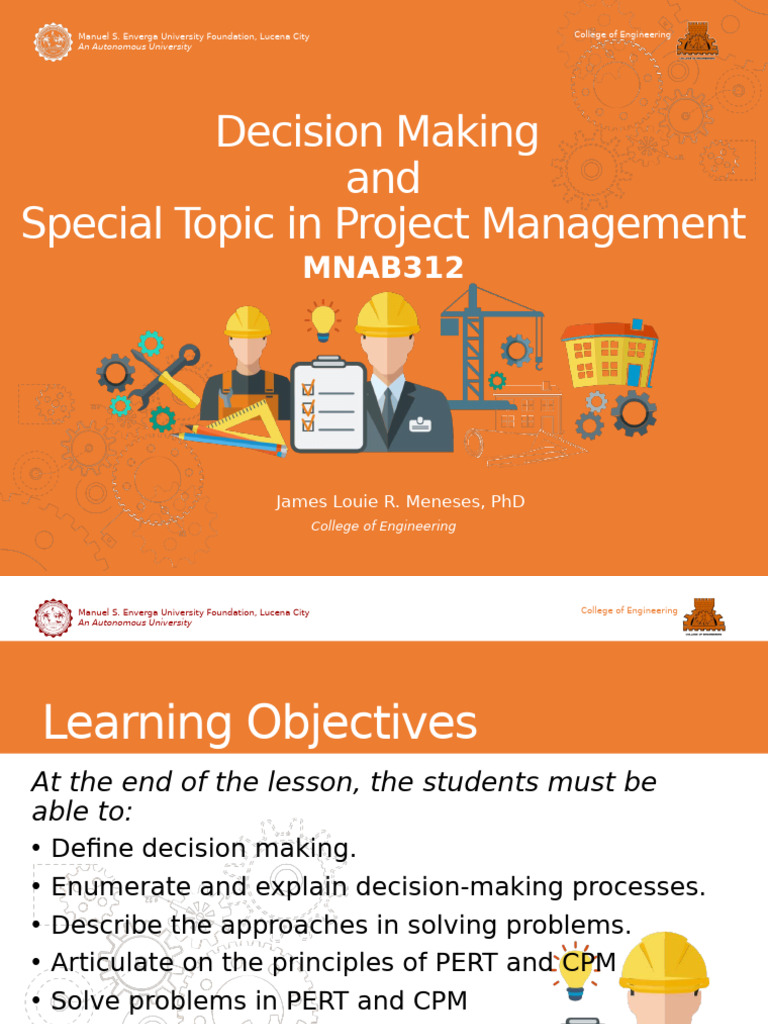 2 Decision Making Pdf Conceptual Model Decision Making